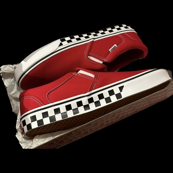 Vans | Shoes | Vans Checker Sidewall Racing Sneakers Shoes Men | Poshmark